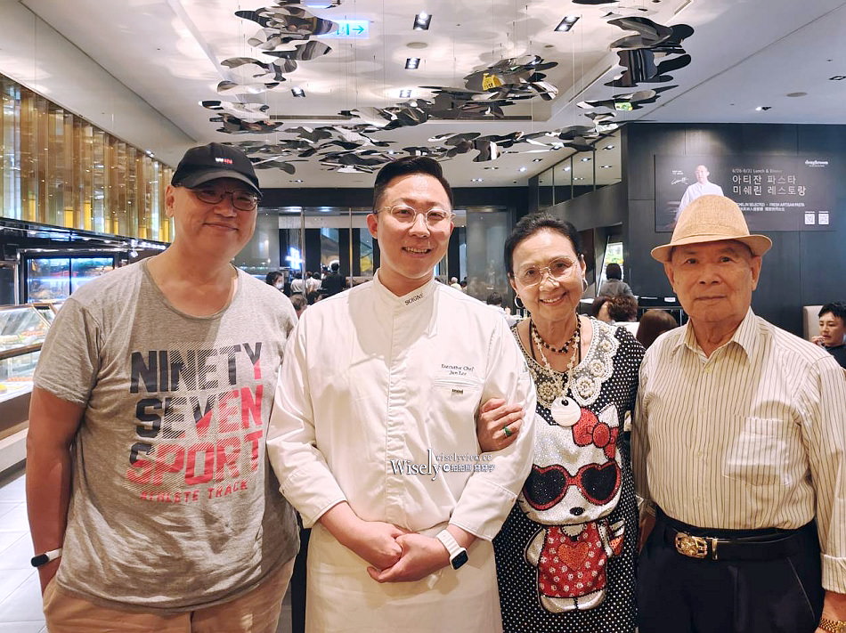 首爾米其林doughroom快閃客座︱台北寒舍艾美酒店 探索廚房︱鮮蝦墨魚天使髮絲麵、義式馬鈴薯麵疙瘩 @WISELY's 拍拍照寫寫字